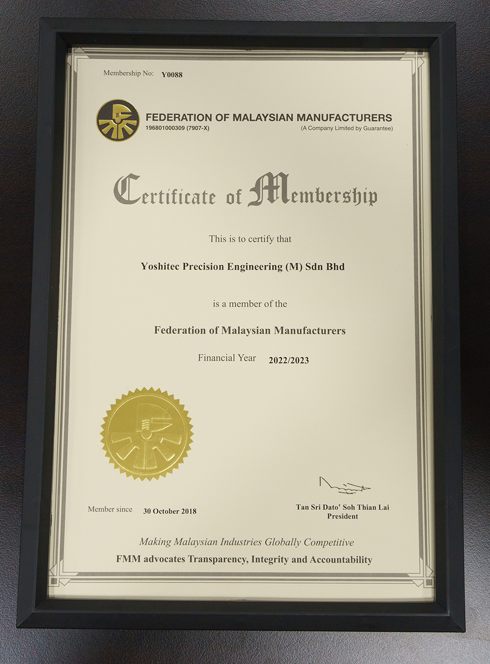 Yoshitec Precision Engineering (M) | Manufacturer of Injection Moulded Plastic Product